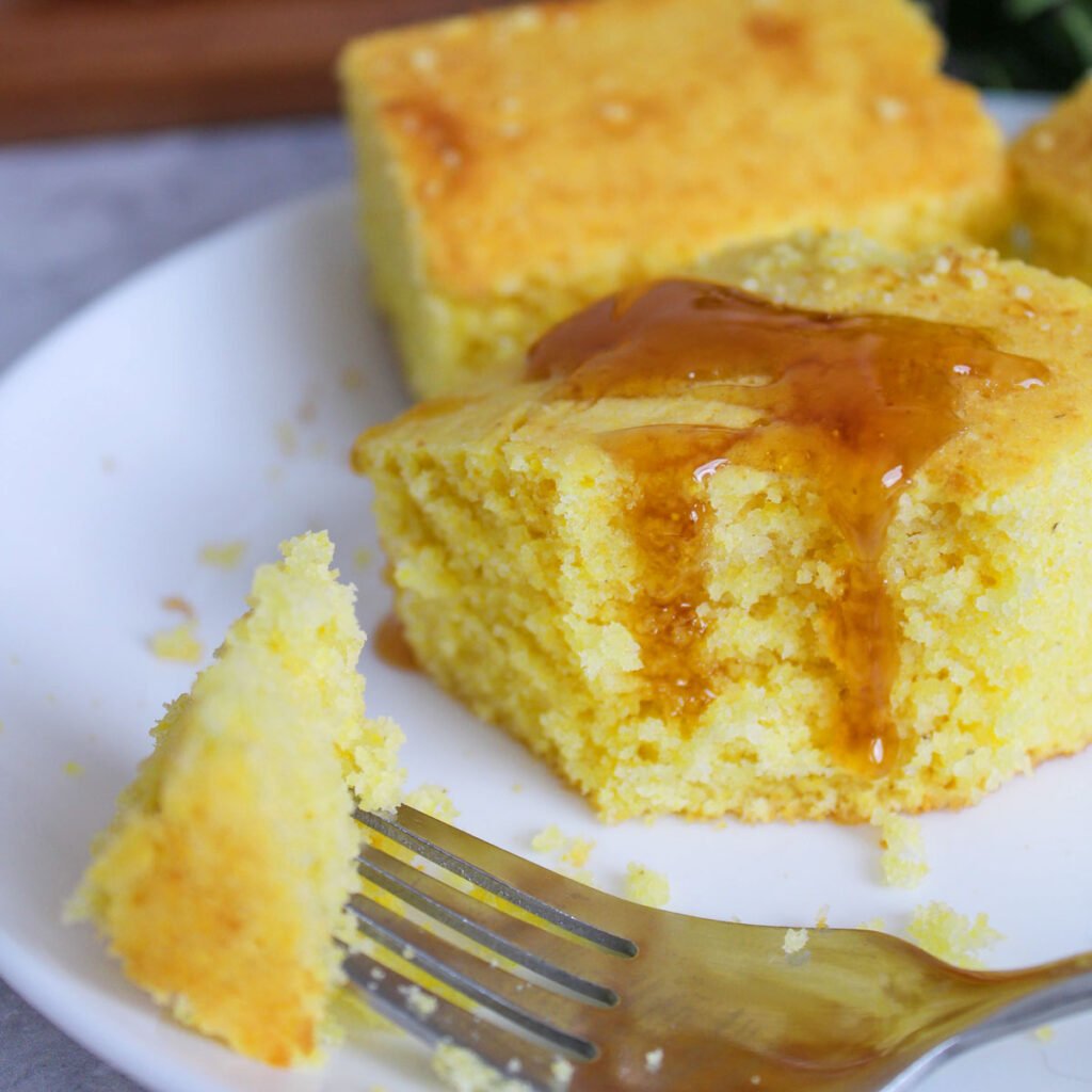 Cornbread Cake - Simply Scrumptious Eats