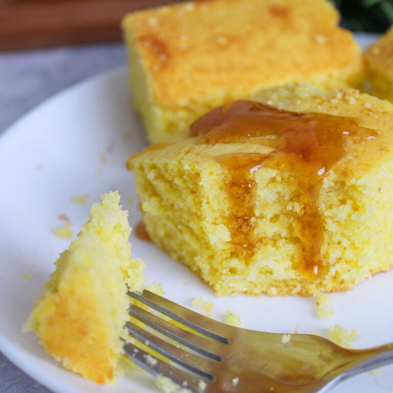 Cornbread Cake - Simply Scrumptious Eats