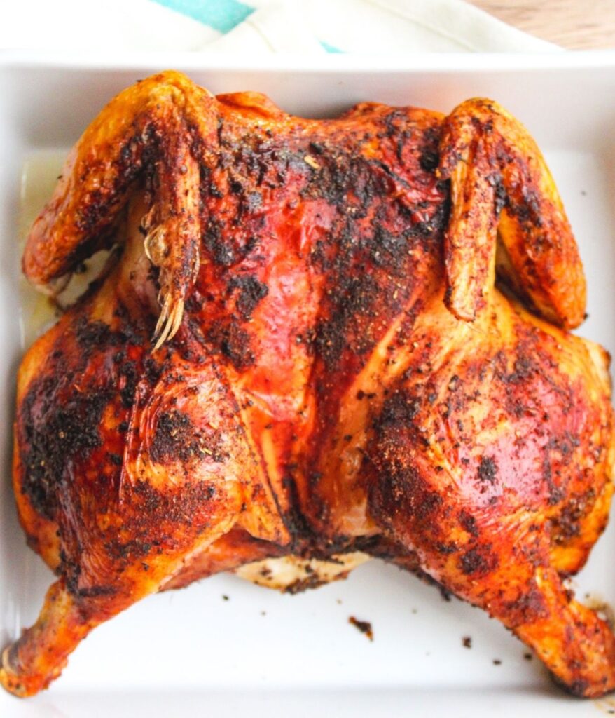 Easy Air Fryer Spatchcock Chicken - Simply Scrumptious