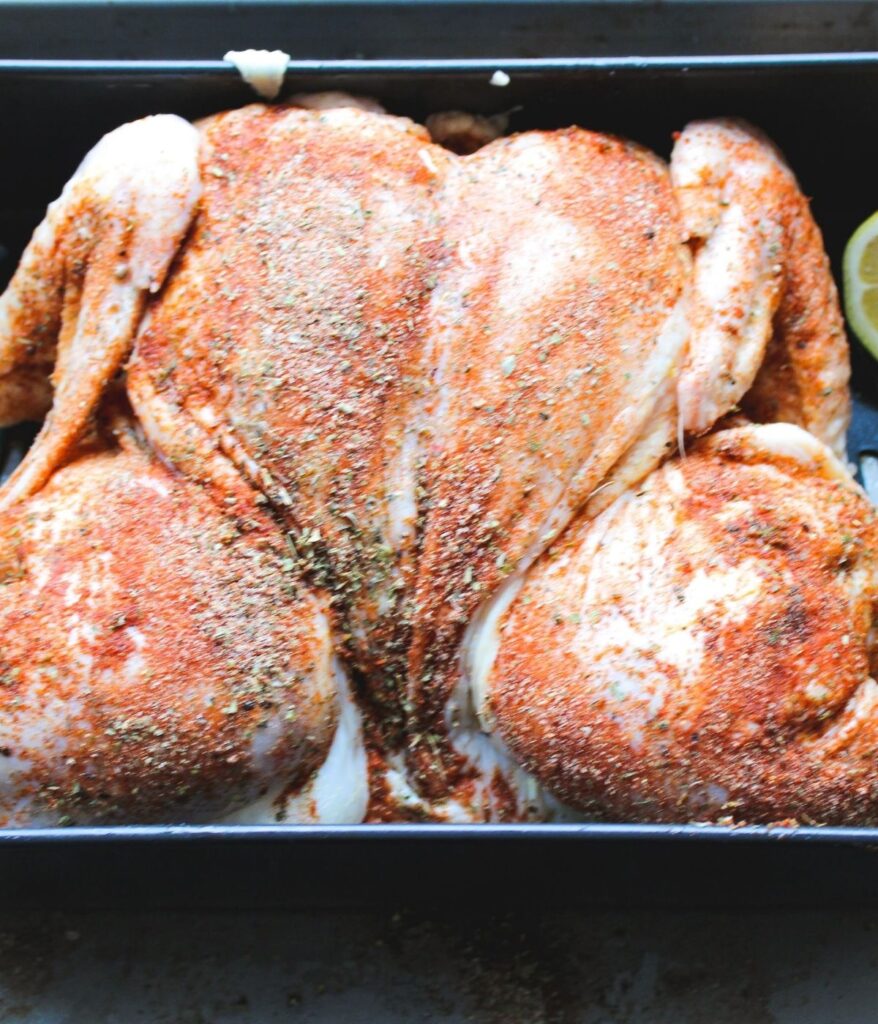 Easy Air Fryer Spatchcock Chicken - Simply Scrumptious