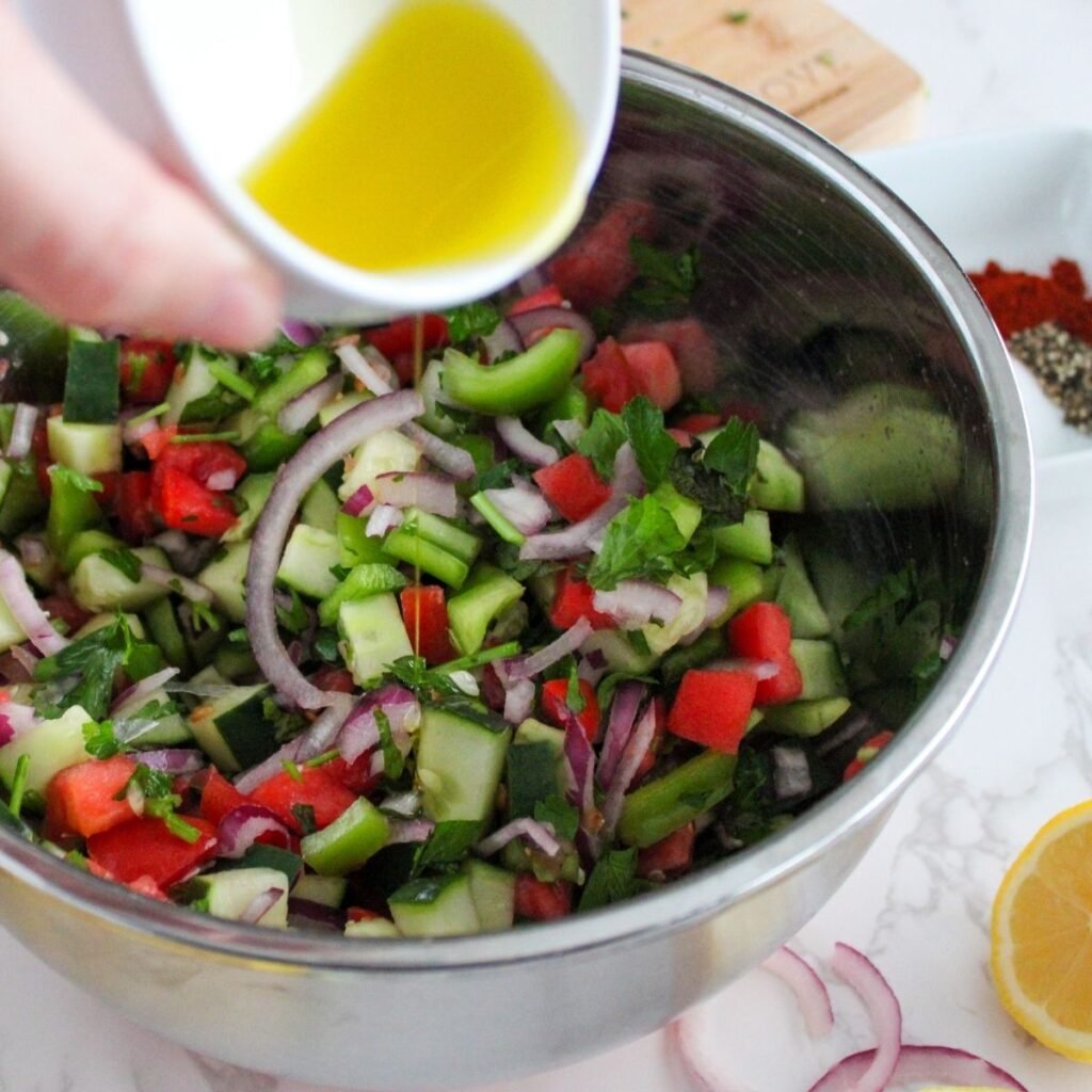 Turkish Shepherd Salad - Simply Scrumptious