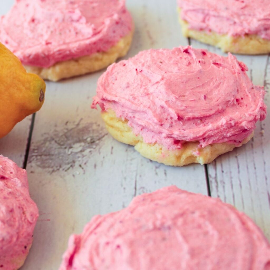 Strawberry Lemon Summer Cookies - Simply Scrumptious Eats