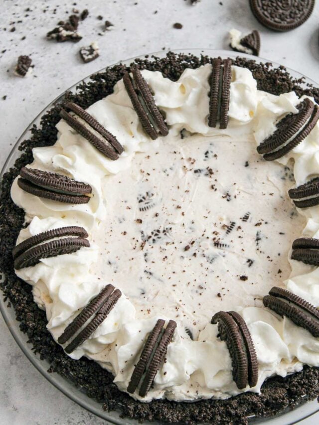 Oreo Cream Pie - Simply Scrumptious