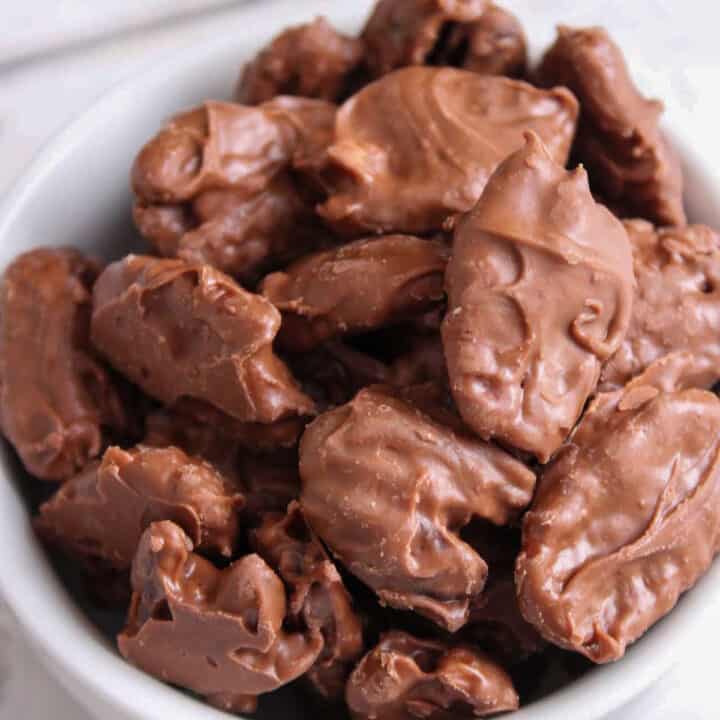 Homemade Chocolate Covered Pecans Simply Scrumptious Eats