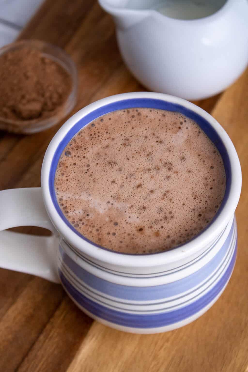 Oat Milk Hot Chocolate - Simply Scrumptious Eats