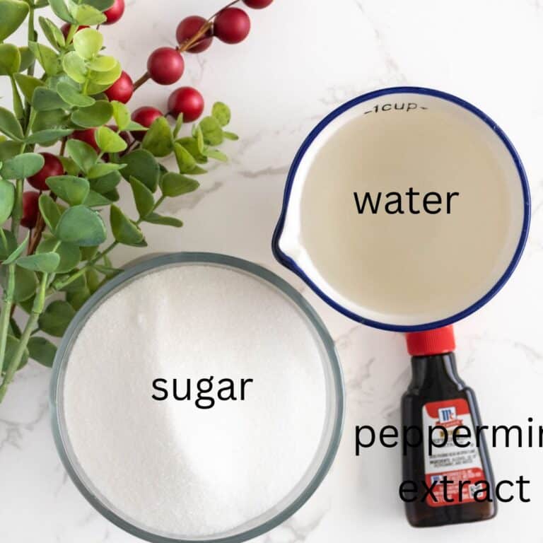 Peppermint Syrup - Simply Scrumptious Eats