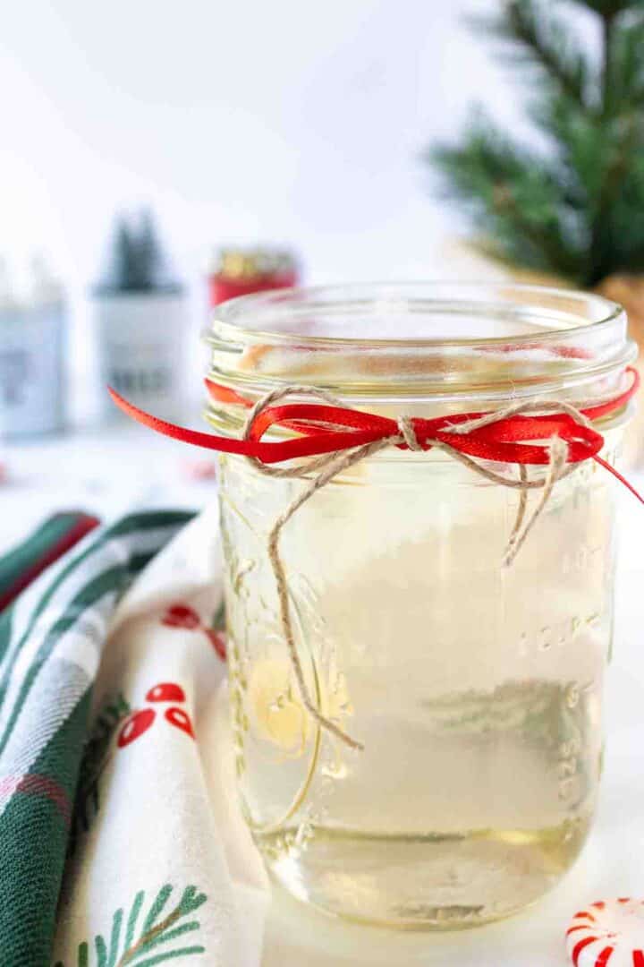 Peppermint Syrup - Simply Scrumptious Eats