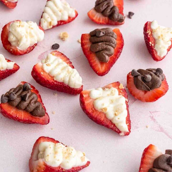 Deviled Strawberries (Cheesecake Stuffed Strawberries) - Simply ...
