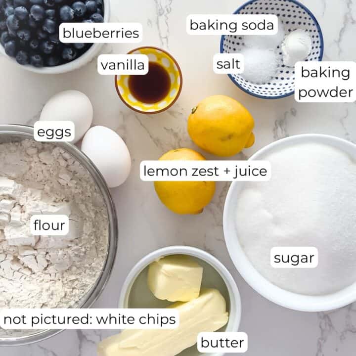 Lemon Blueberry Cookies - Simply Scrumptious Eats