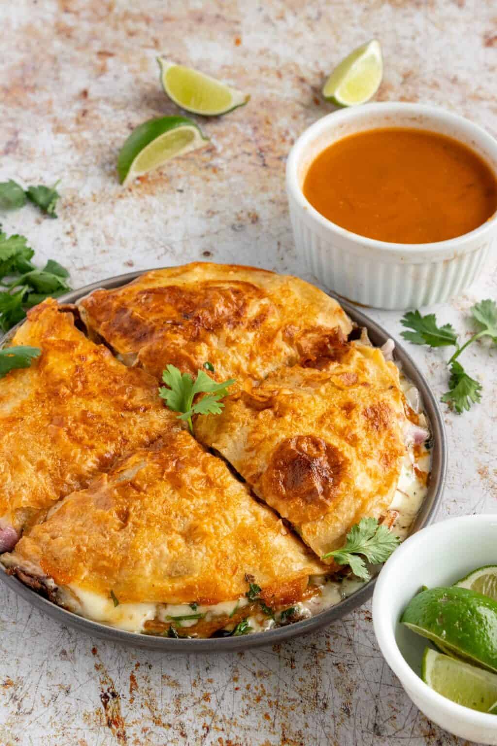 Birria Pizza - Simply Scrumptious Eats