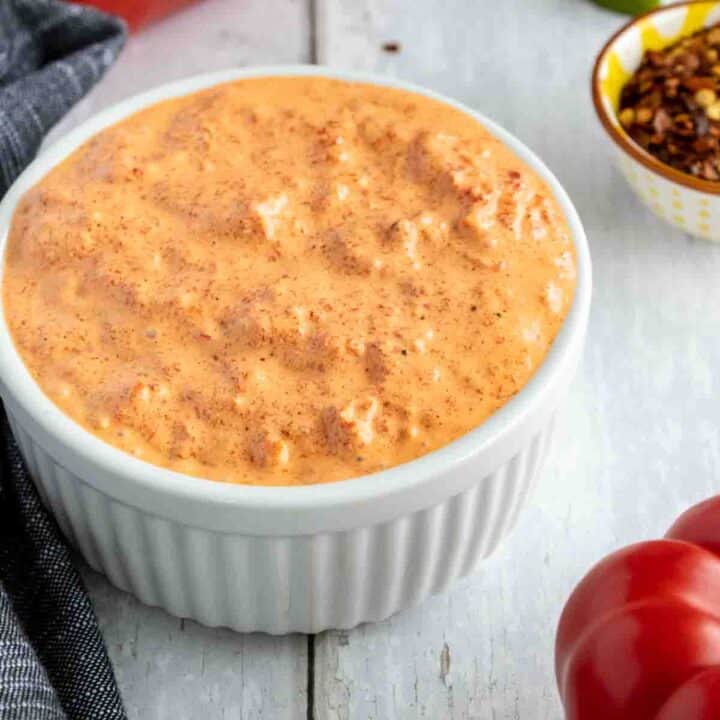 Smoky Red Pepper Crema - Simply Scrumptious Eats