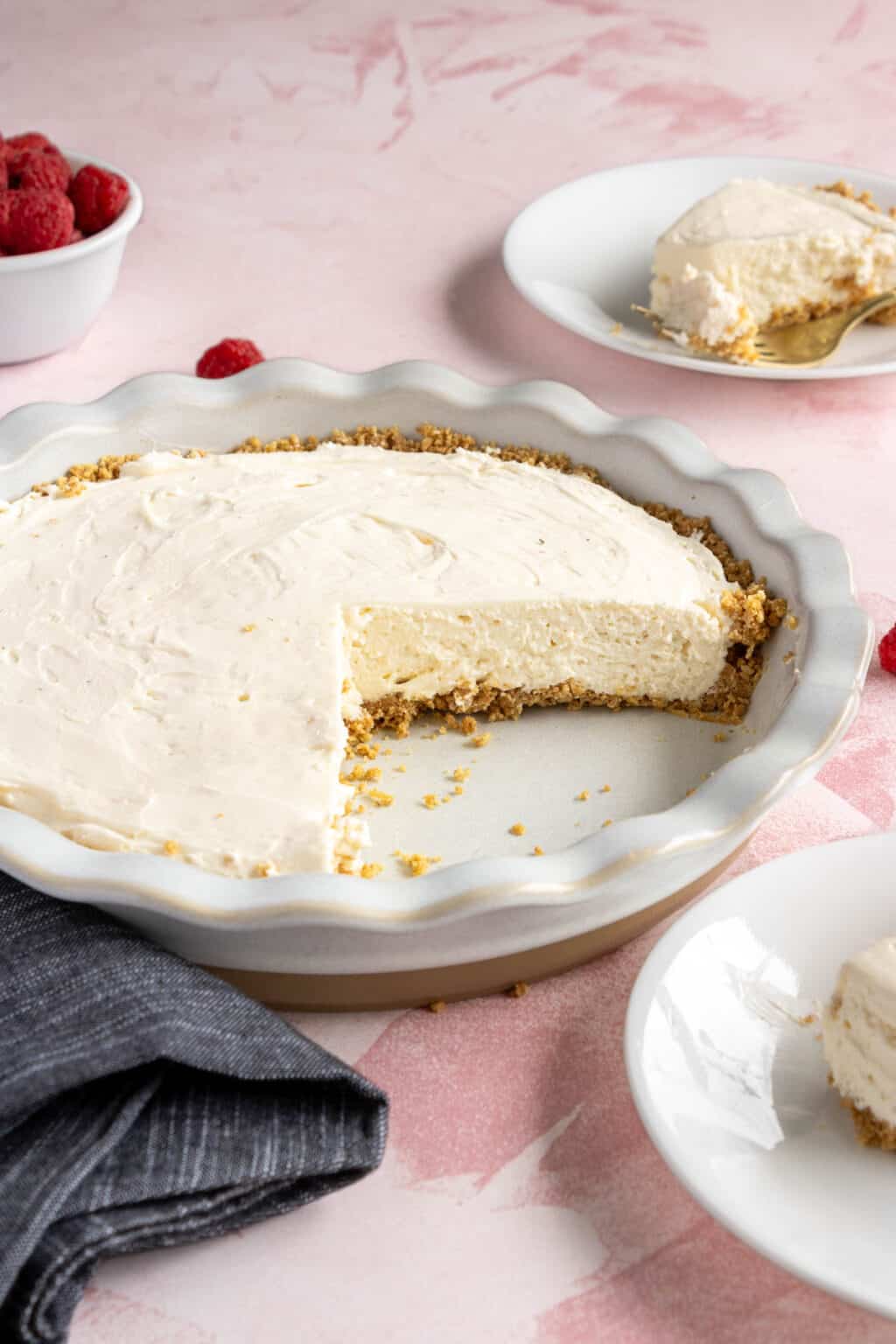 Easy Cream Cheese Pie - Simply Scrumptious Eats