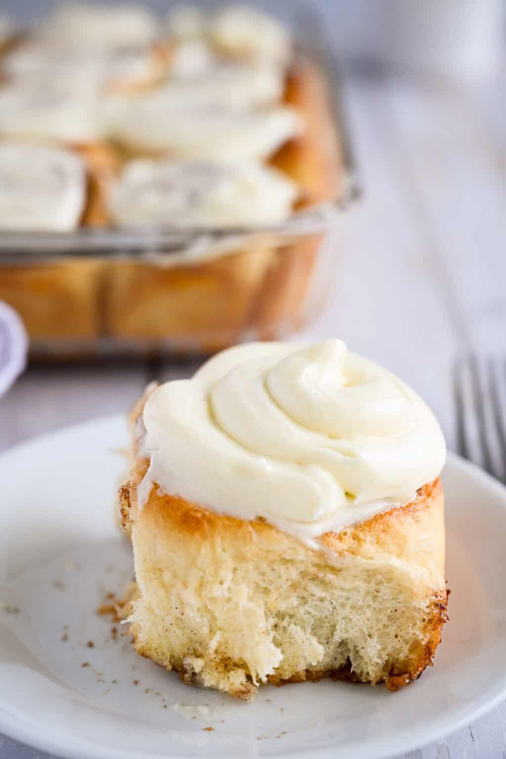 Cinnamon Roll Icing - Simply Scrumptious Eats