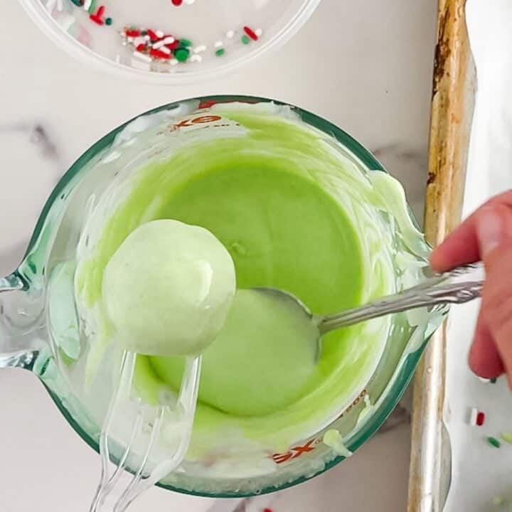 Grinch Balls (Truffles) - Simply Scrumptious Eats