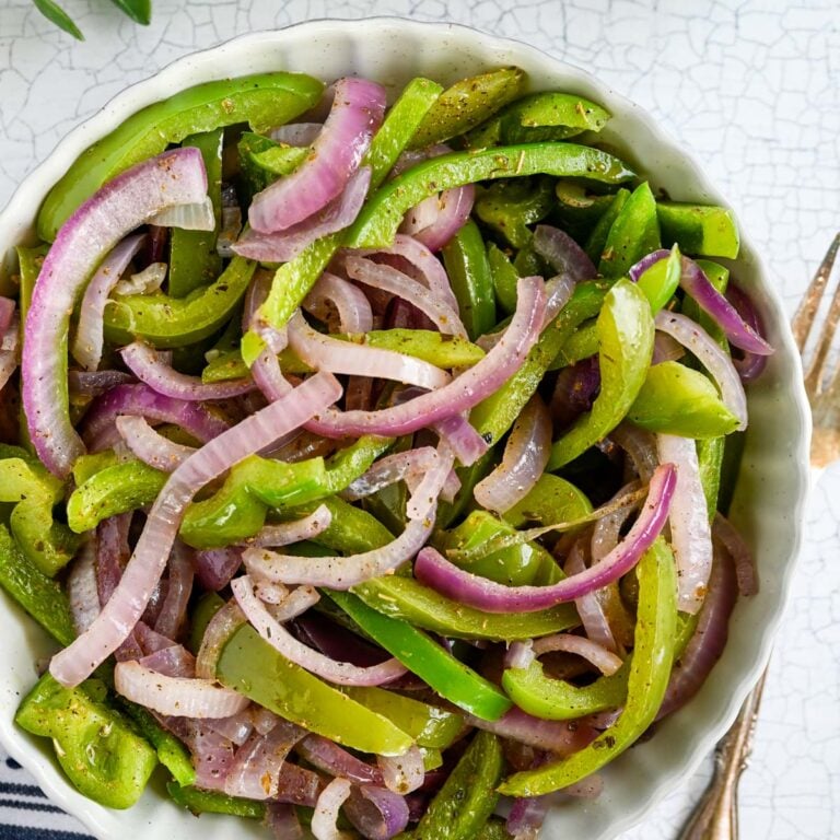 Copycat Chipotle Fajita Veggies - Simply Scrumptious Eats