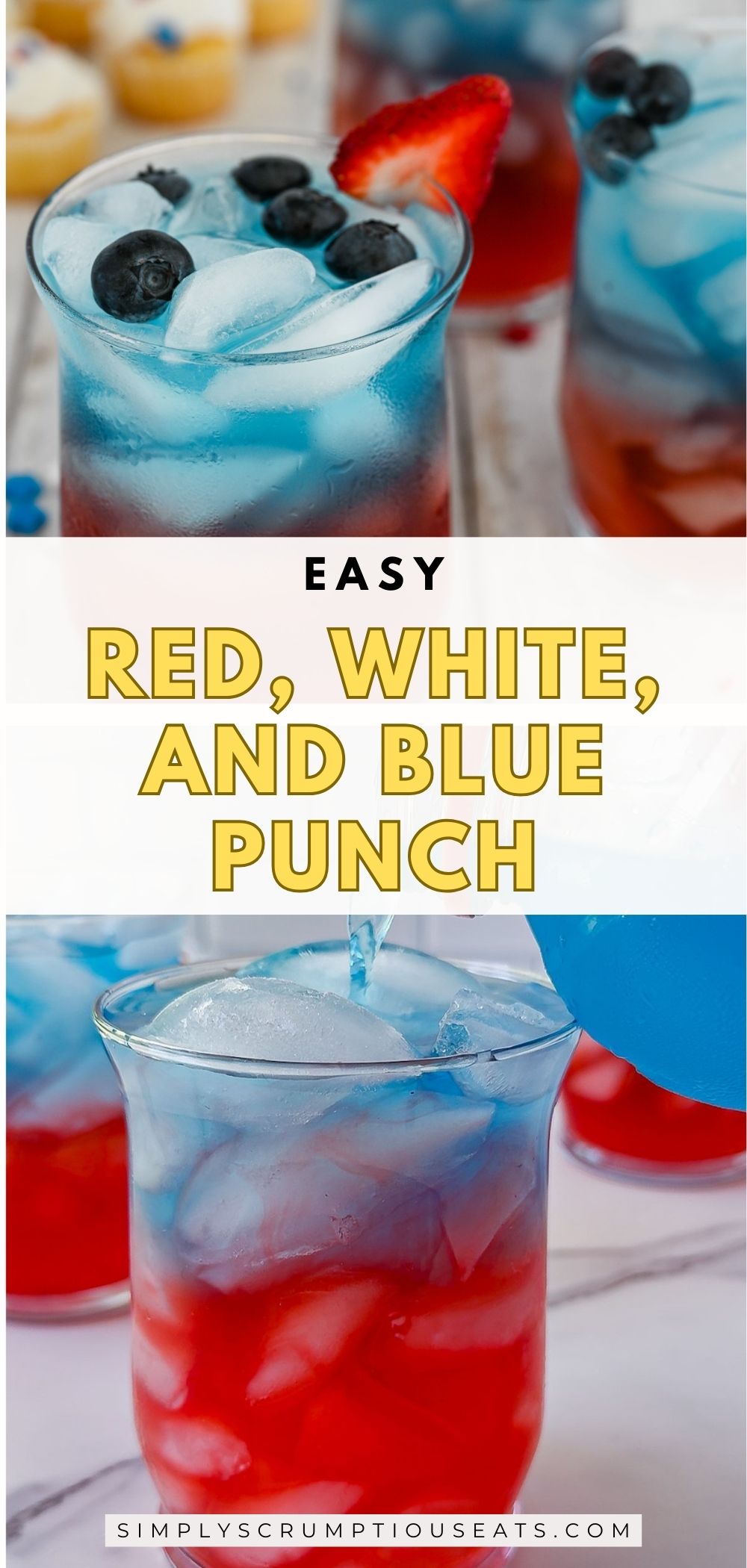4th of July Punch - Simply Scrumptious Eats
