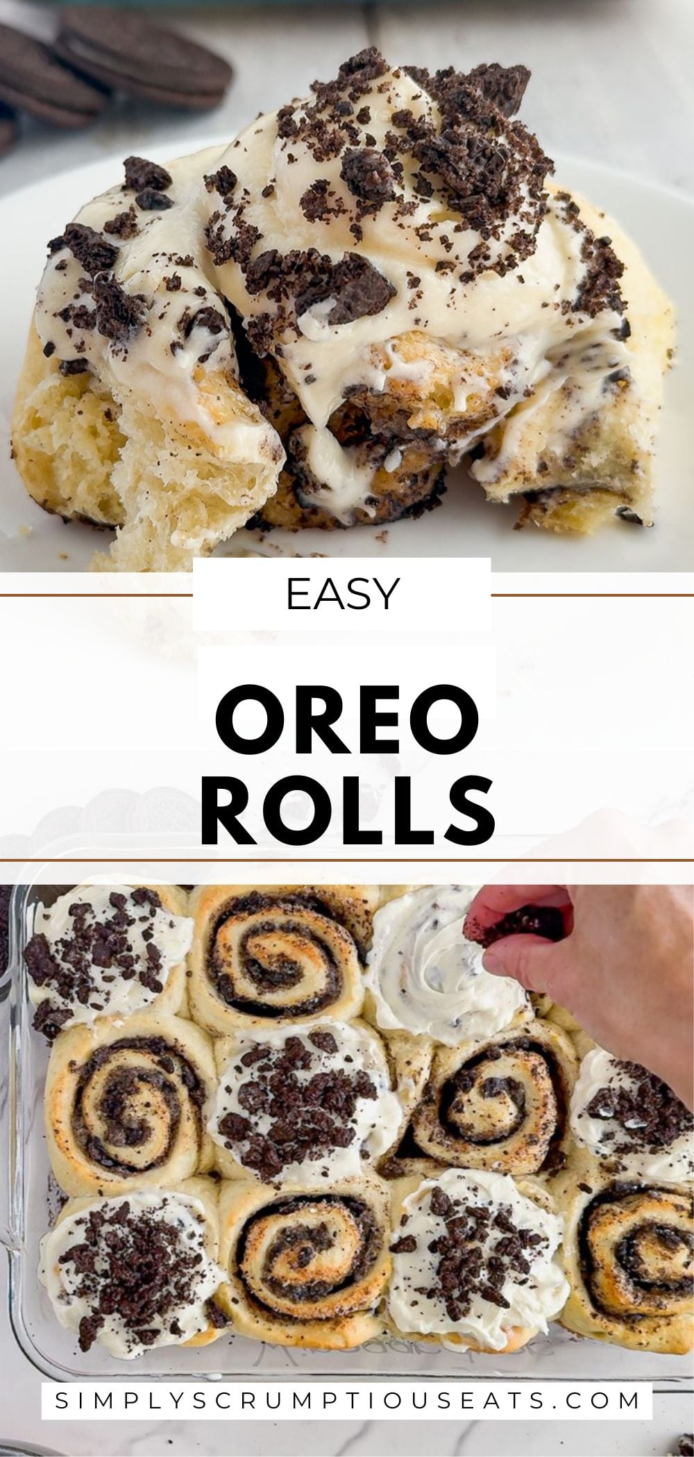 OREO Rolls - Simply Scrumptious Eats